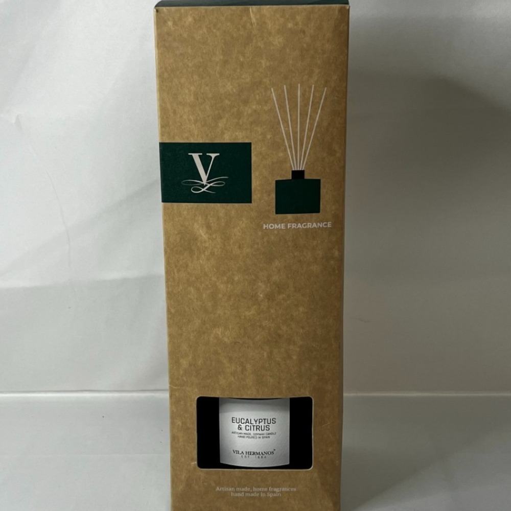 Like New VILA HERMANOS HOME FRAGRANCE EUCALYPTUS CITRUS AROMA REED ...